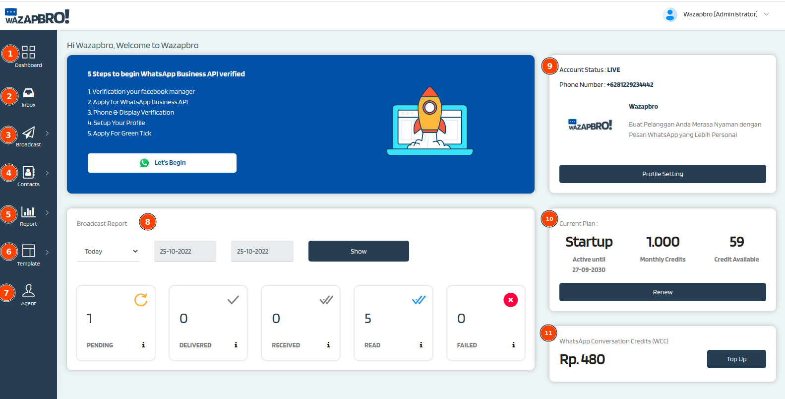Mempelajari fitur dan navigasi menu - Wazapbro.com